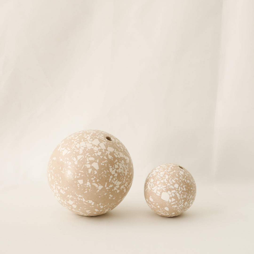 Terrazzo Ball Vase – rafa terrazzo objects